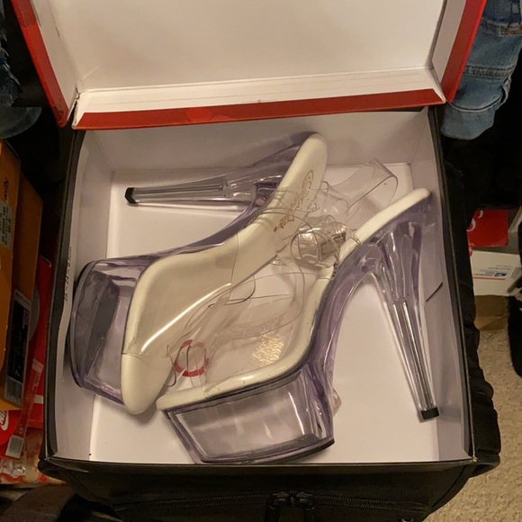 Pleaser | Shoes | Clear Pleasers | Poshmark